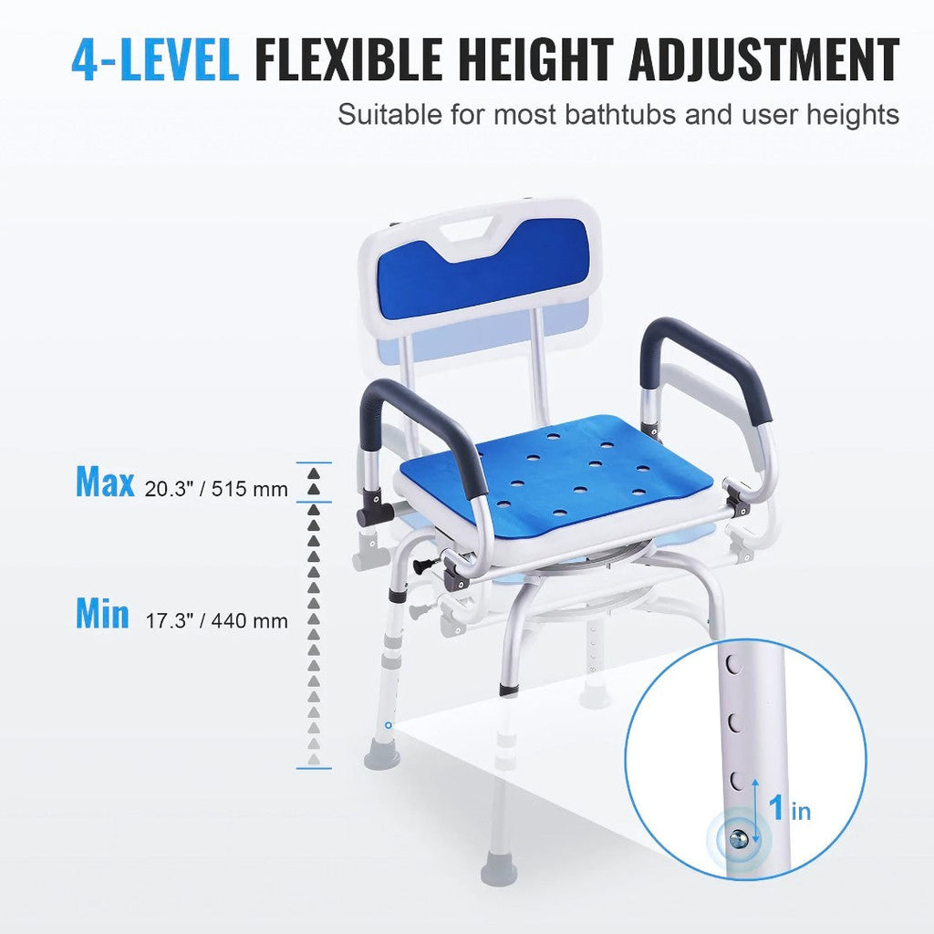 Why Shower Chairs Matter for Safe & Independent Bathing – Mediwares